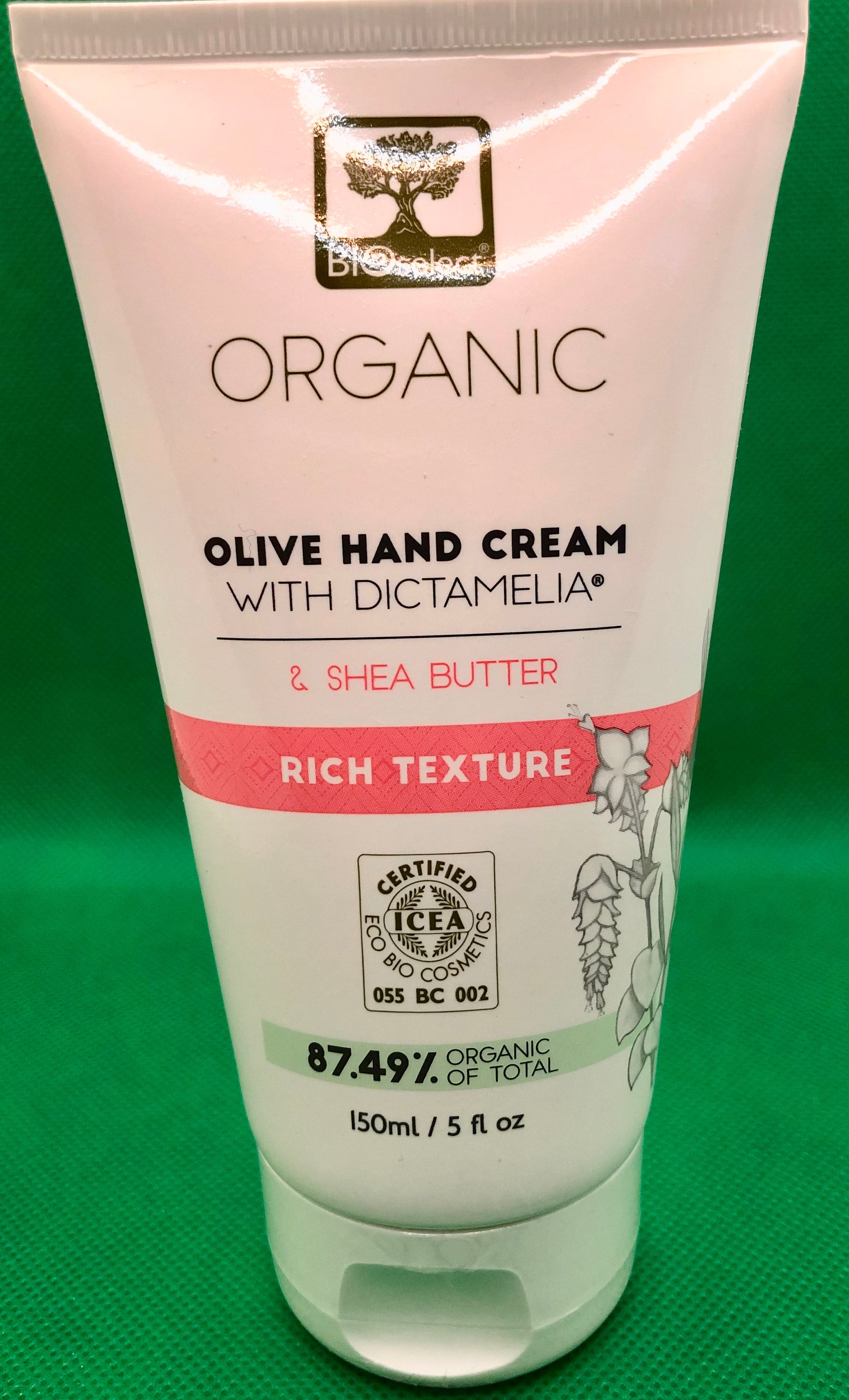 Olive Hand Cream – Rich Texture – With Dictamelia, Shea Butter and Calendula Oil 5.2 fl oz – 150 ...